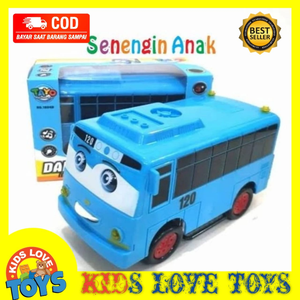 Jual MAINAN ANAK BUS TAYO DANCING / MAINAN ANAK BUS TAYO GOYANG / MATA OLENG PROMO TERMURAH COD ...