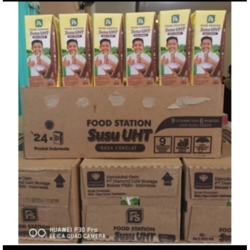 Jual Susu Uht FS Food Station 200ml 1 Dus isi 24 (Khusus Instan ...