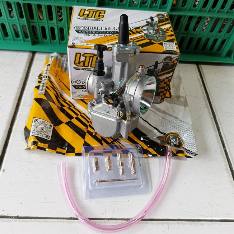 Jual Karburator PWK 24 26 28 32 LTC Plus selang bensin manipul pilot ...