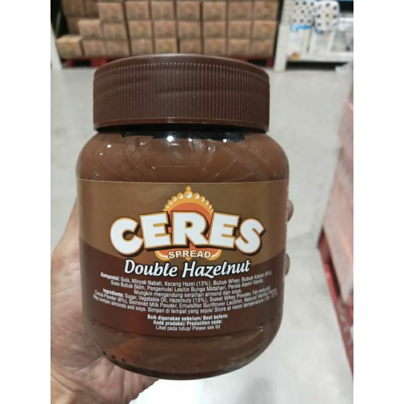 Jual Ceres Choc Spread Double Hazelnut 350 gr | Shopee Indonesia