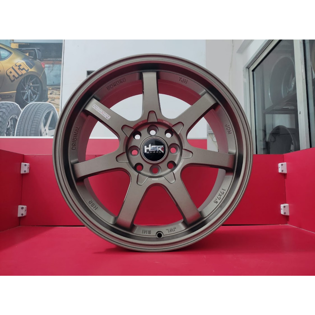 Jual Velg Mobil Ring 17 Raize Jazz Freed City Swift Accord VTI Cielo Avanza HSR BOROKO TJH R17 ...