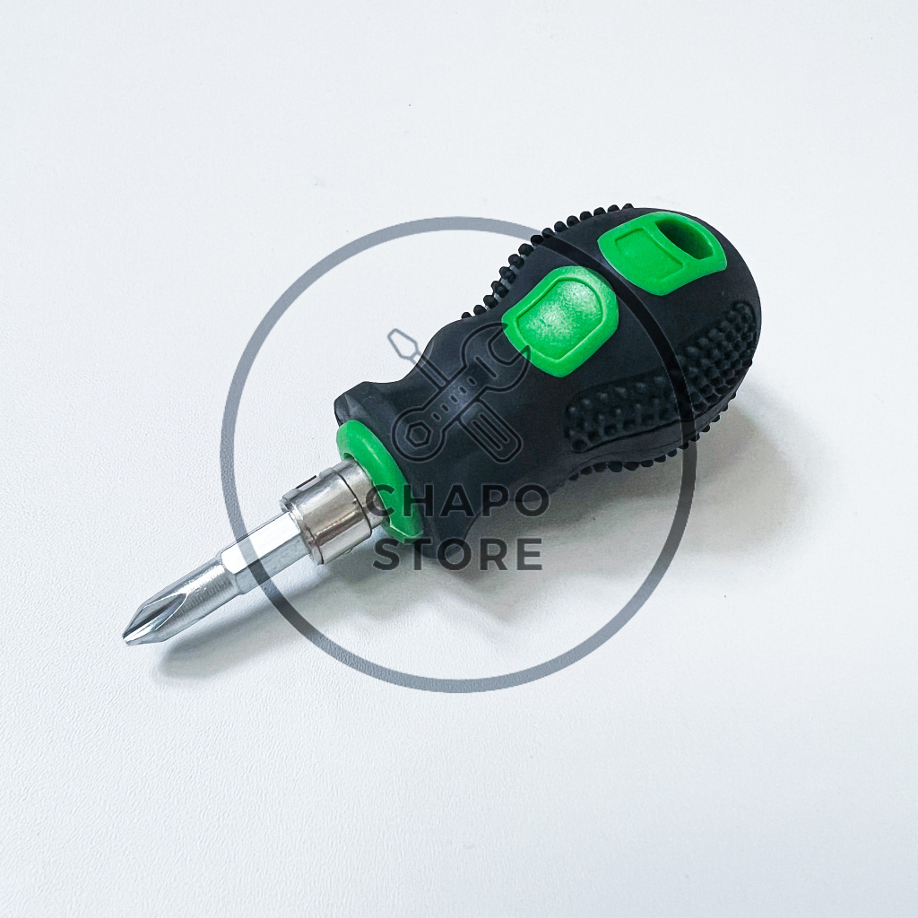Jual Veloz obeng stubby pendek mini bolak balik 2 in 1 stubby ...