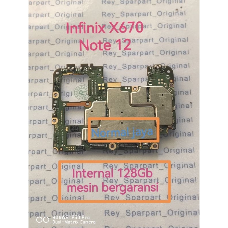 Jual Mesin Infinix Note 12 X670 Normal jaya Bergaransi pokonya | Shopee ...