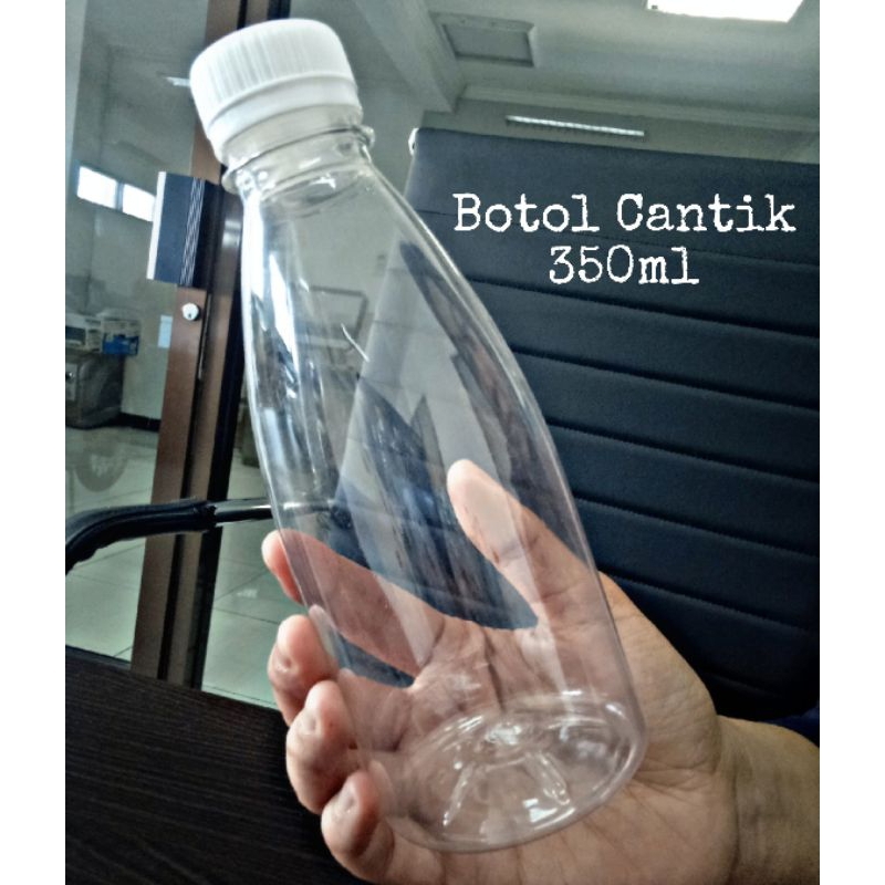Jual Botol Cantik 350ml (80pcs termasuk tutup) | Shopee Indonesia