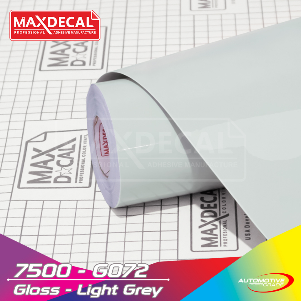 Jual Sticker Stiker Skotlet Maxdecal Max Decal Light Grey 7500 G072 ...
