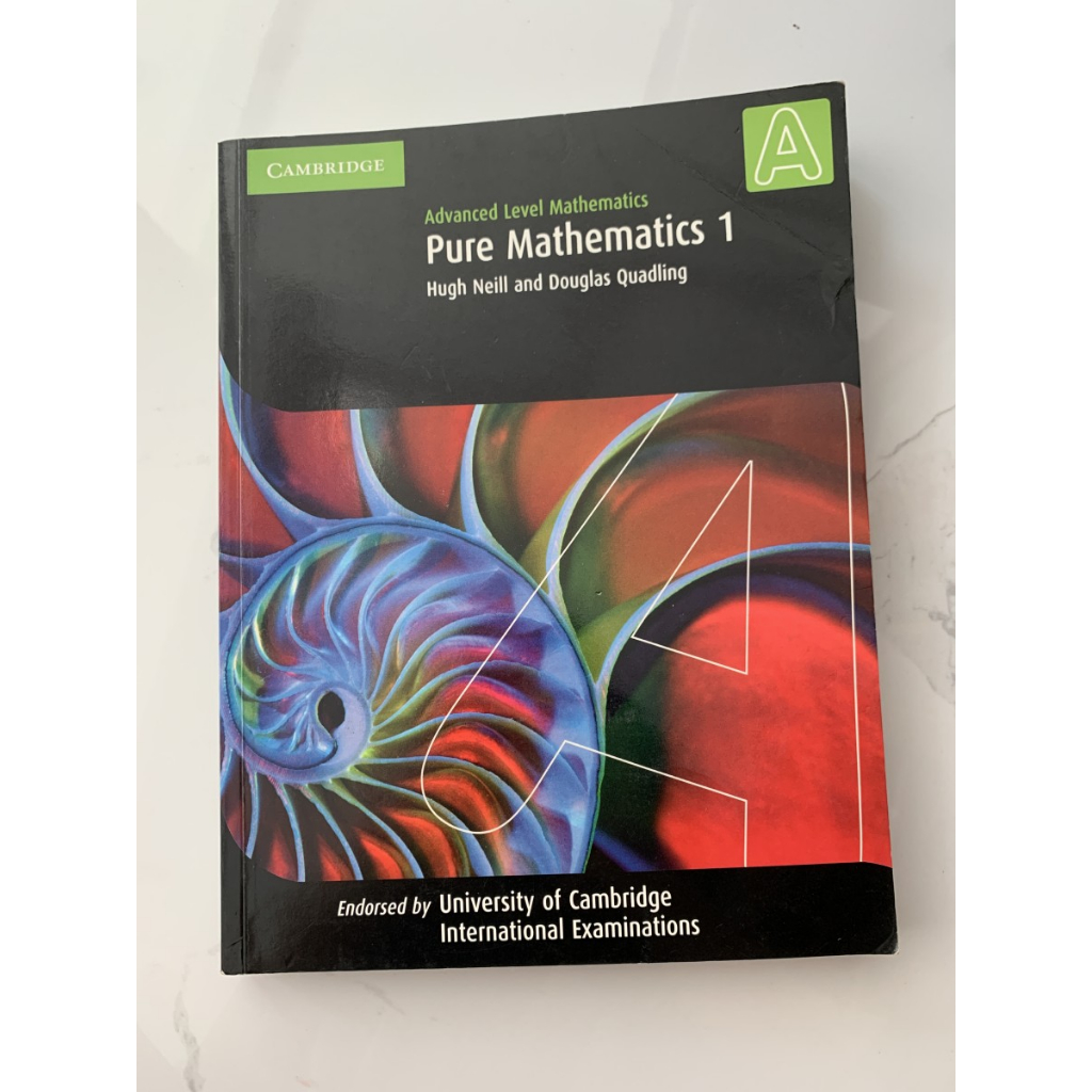 Jual Cambridge Advanced Level Pure Mathematics 1 (like new) | Shopee ...
