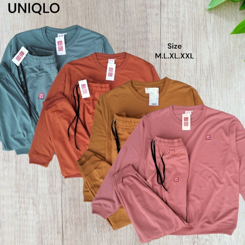 Jual Set Training Uniqlo | Shopee Indonesia