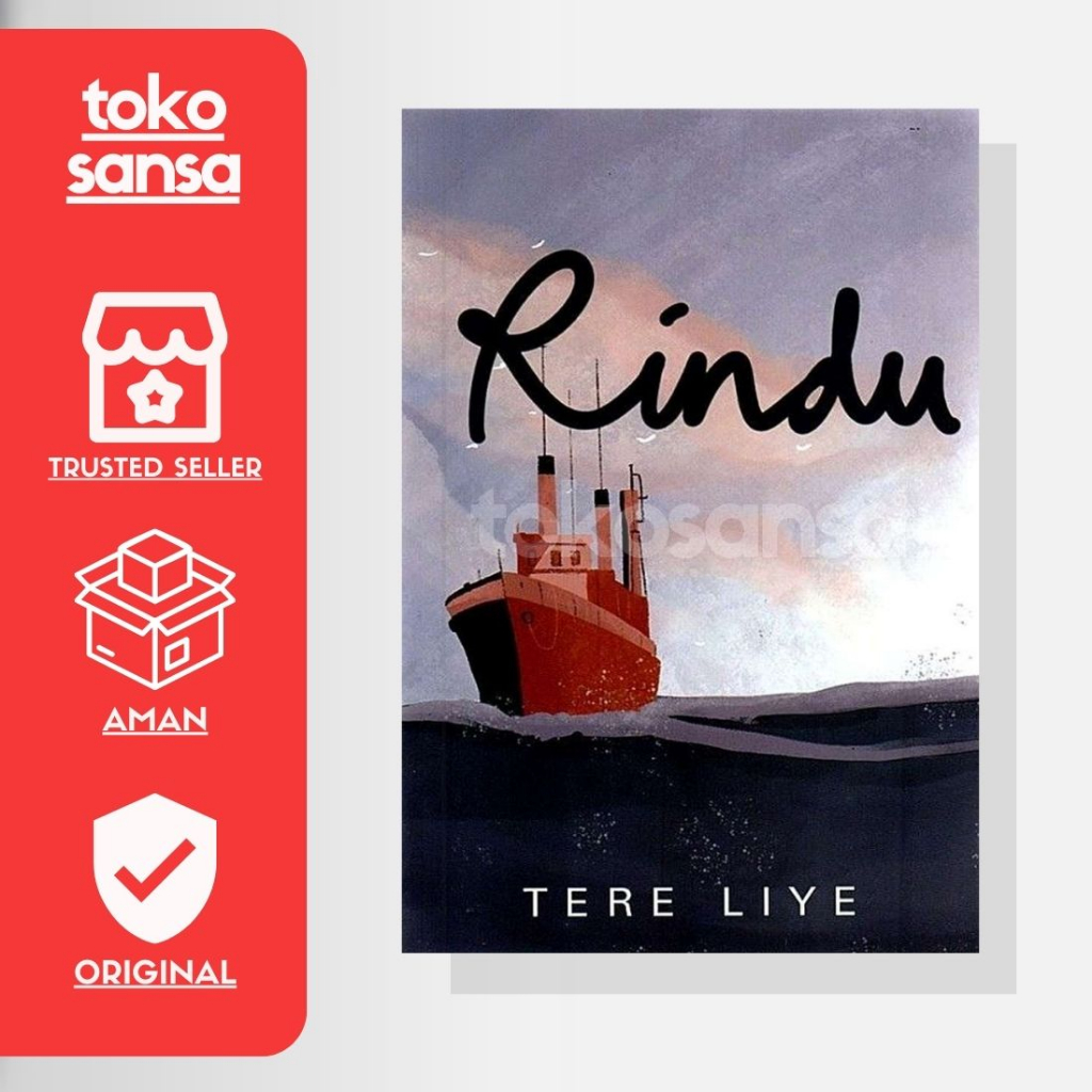 Jual Novel Rindu - Tere Liye - SANSABOOKSTORE | Shopee Indonesia