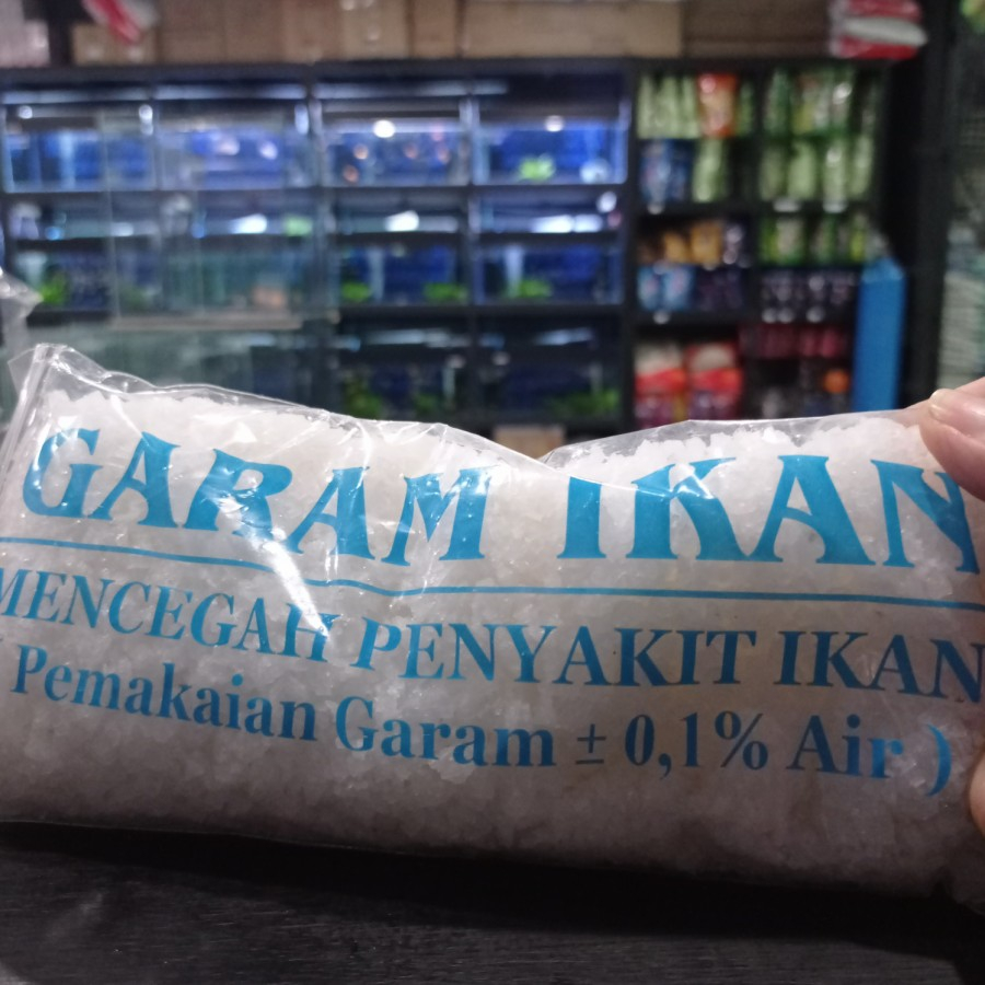 Jual Garam ikan cupang / ikan koi / garem ikan / garam 500 gram / ikan ...