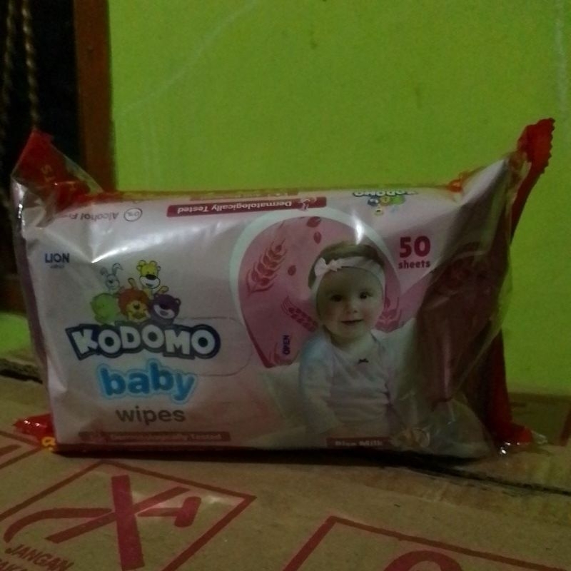 Jual tisue basah kodomo 50sheet 1pack isi 2pcs | Shopee Indonesia