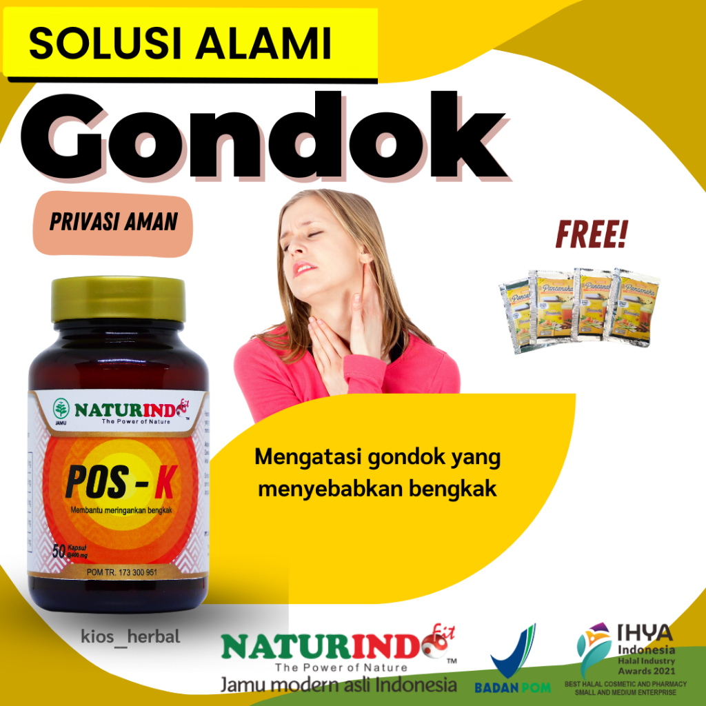 Jual Obat Gondok di Leher Tiroid Beracun Gondongan Gondong Gondongan ...
