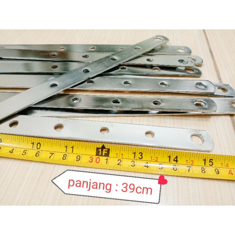 Jual plat besi tebal panjang Chrome/tiang plat besi serbaguna | Shopee ...