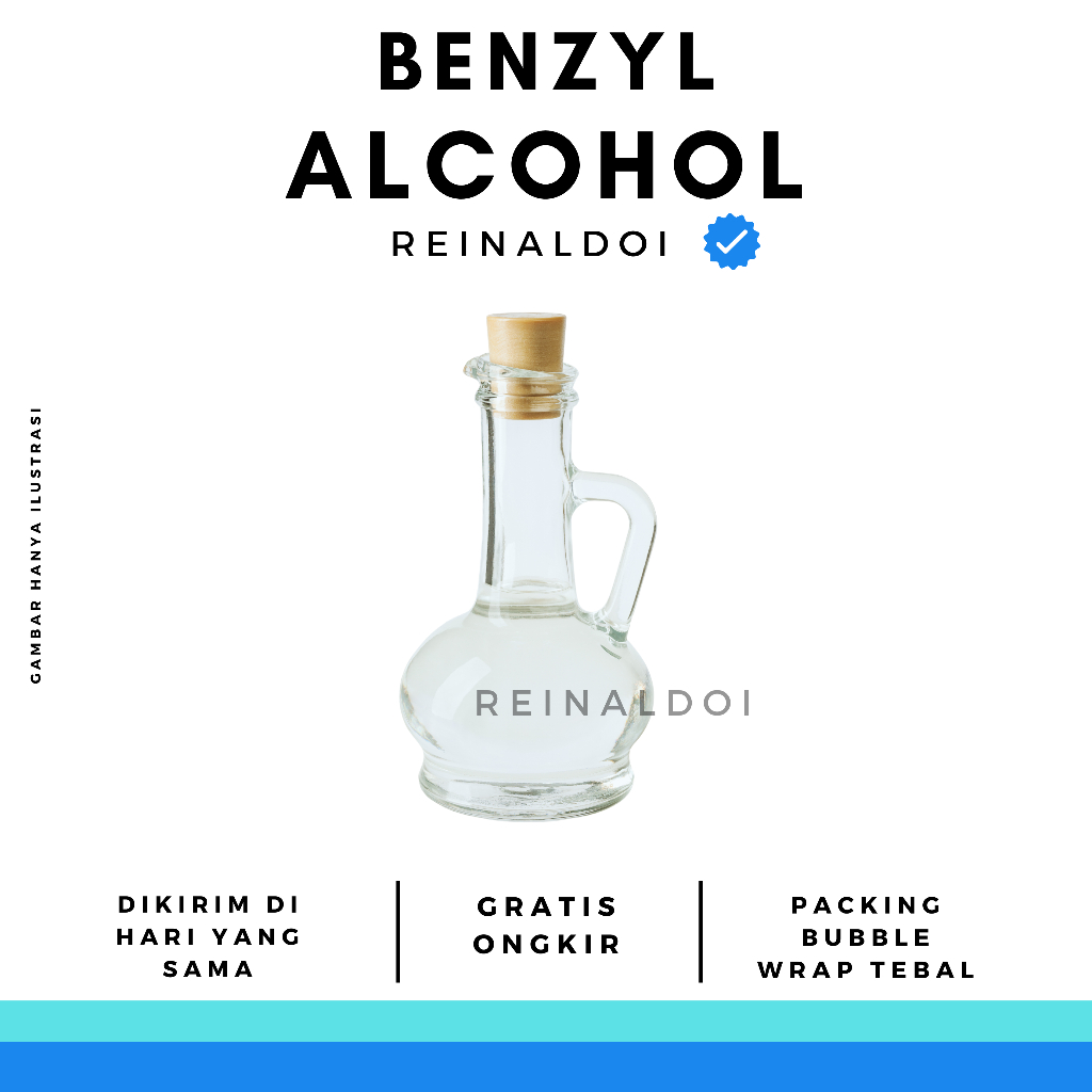 Jual Benzyl Alcohol Bensil Alkohol 100 ML | Shopee Indonesia