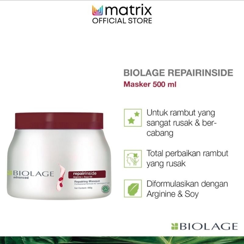 Jual Matrix Biolage Repairinside Hair Mask / Masker Rambut | Shopee ...