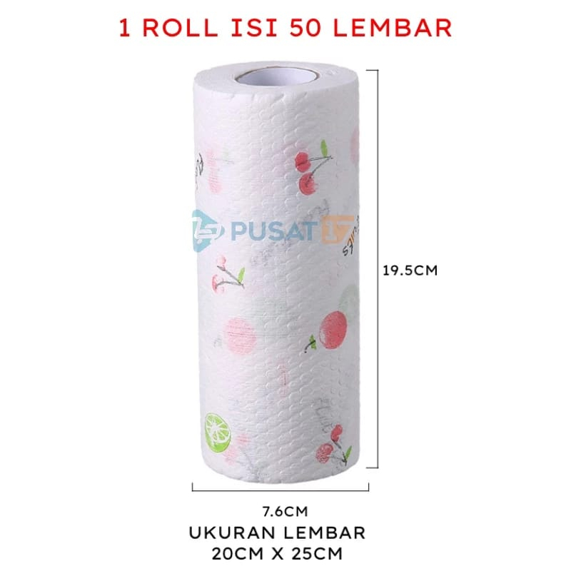 Jual Kain Lap Dapur Tissue / Tissu / Tisue / Tisu Roll Gulung Pembersih ...