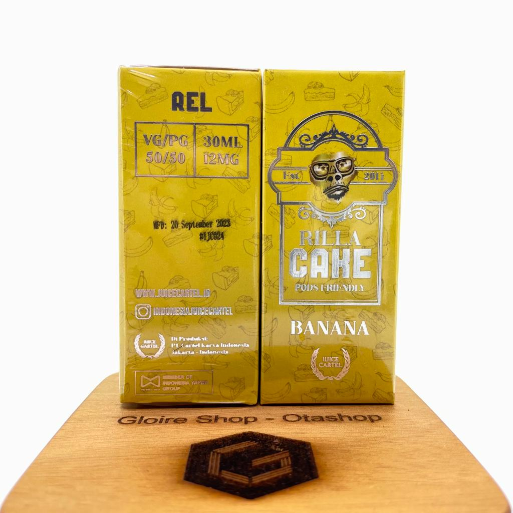 Jual SALT - Cakerilla V3 BANANA 30ML PODS by IJC x Hero57 Cake Rilla ...