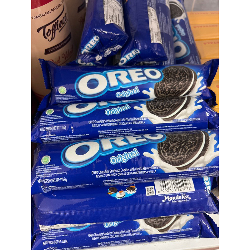 Jual Oreo Original Roll 119.6g | Shopee Indonesia