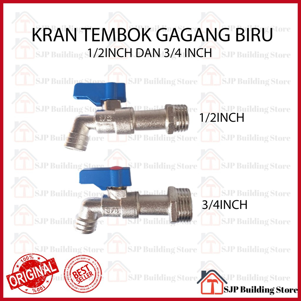 Jual Kran Air Besi 3/4 Inci Keran l Tembok l Taman | Kran Tembok MODEL ...
