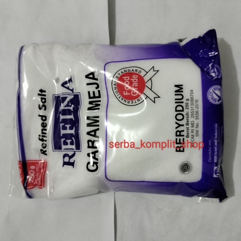 Jual Garam Refina garam makanan beryodium garam meja garam masak refina ...