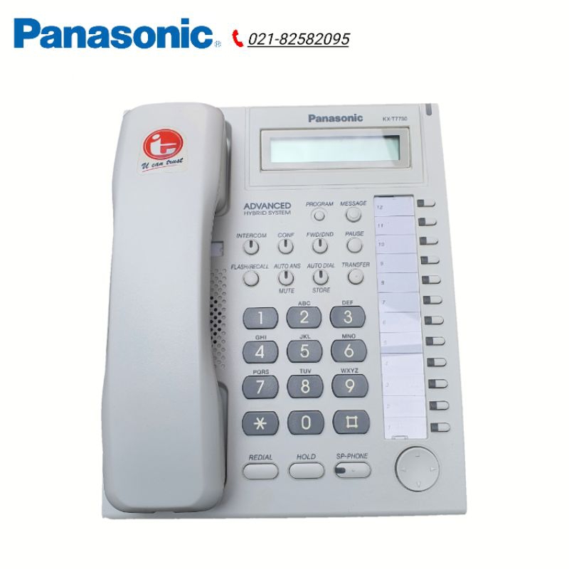 Jual Key Telephone Panasonic KX-T7730 Telepon Digital Garansi 1 Tahun ...
