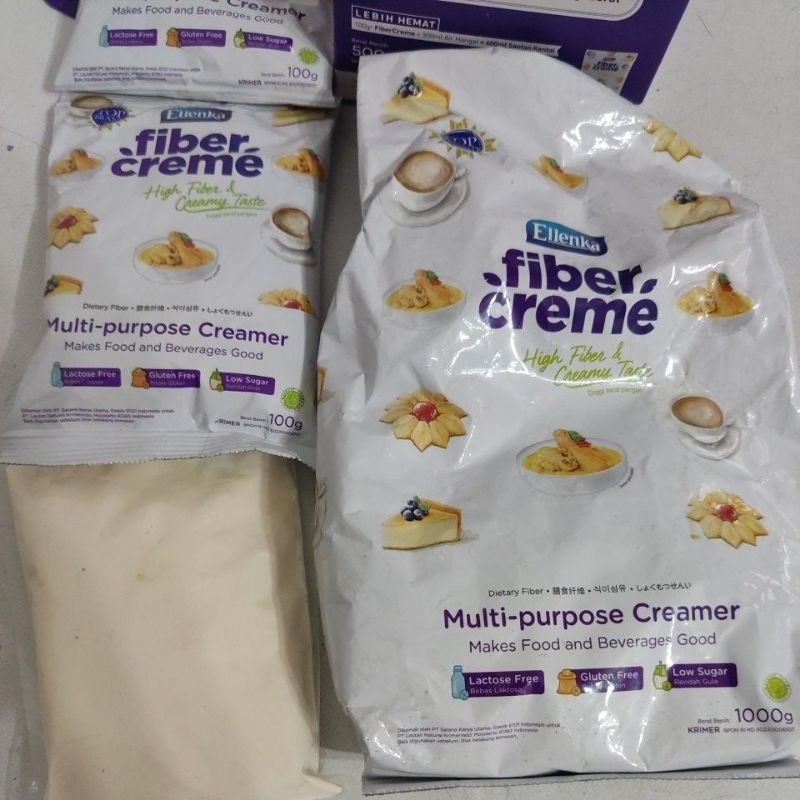 Jual [ 100 gr ] KRIMER fiber creme krimer bubuk pengganti santan / NZMP ...