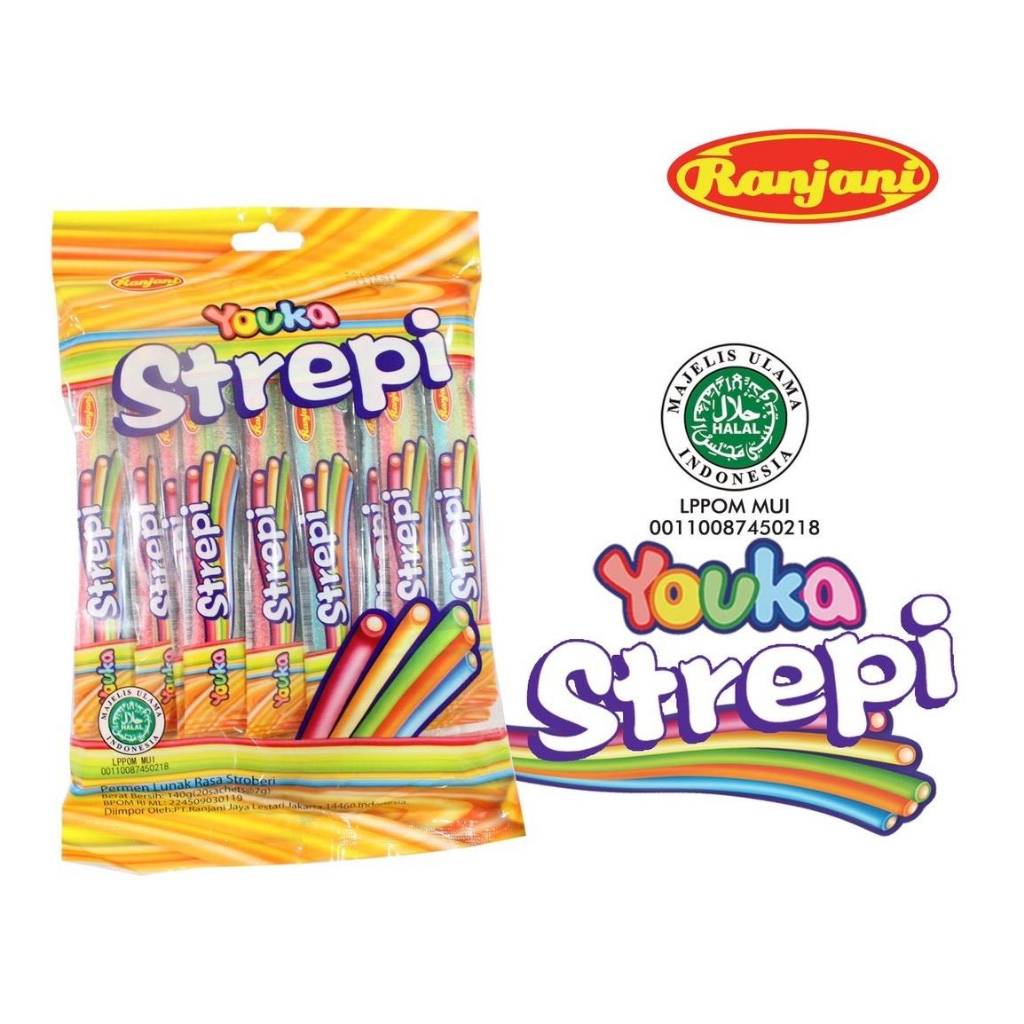 Jual Strepi Youka Gummy Pemen Ranjani Candy | Shopee Indonesia
