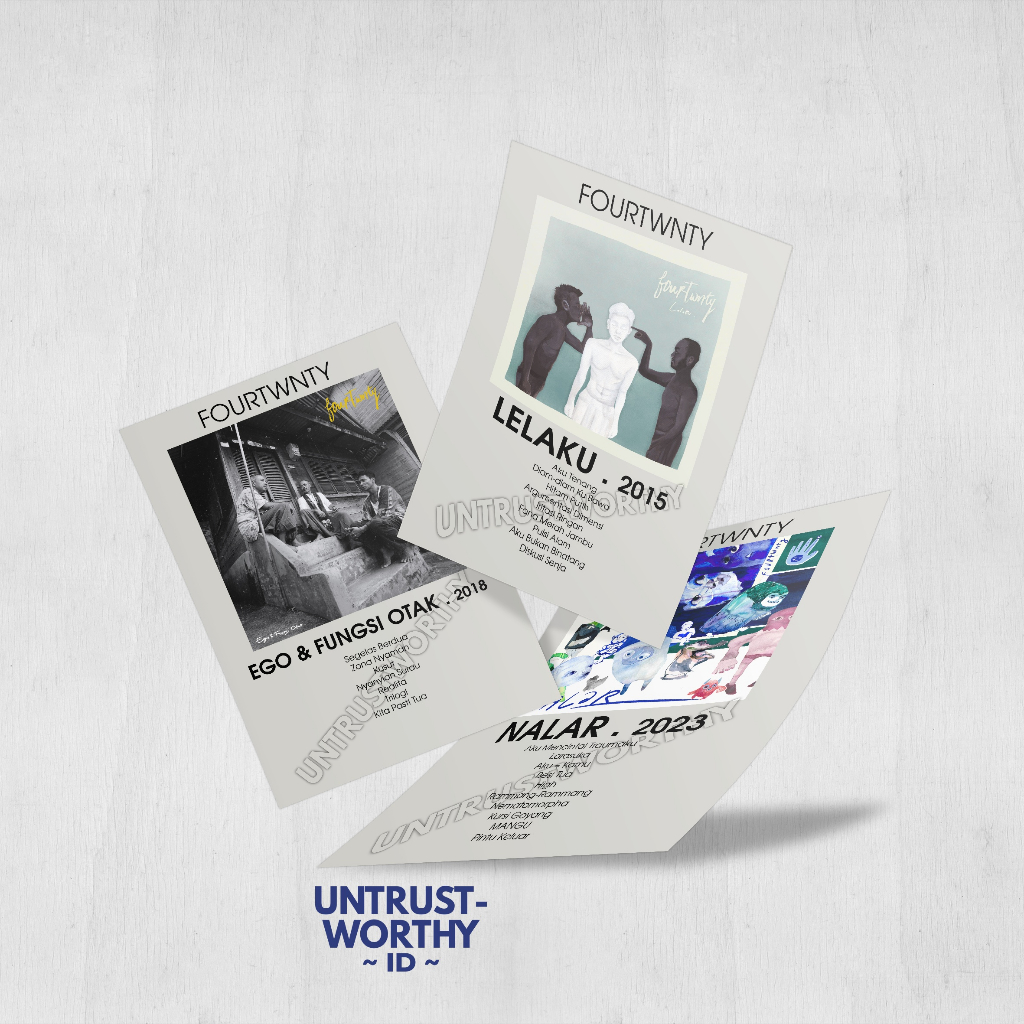Jual Poster Fourtwnty Album Ukuran A5 (3pcs) | Shopee Indonesia