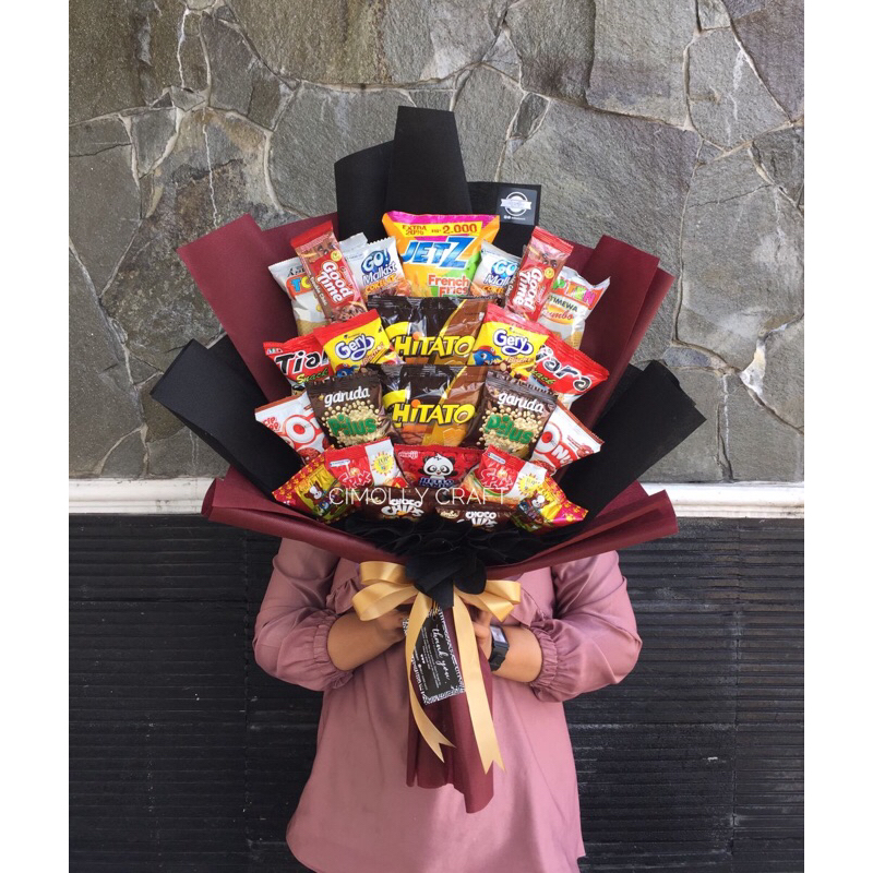Jual BUCKET SNACK SPN 50 SPN 70 JOGJA MURAH VALENTINE BUCKET WISUDA ...