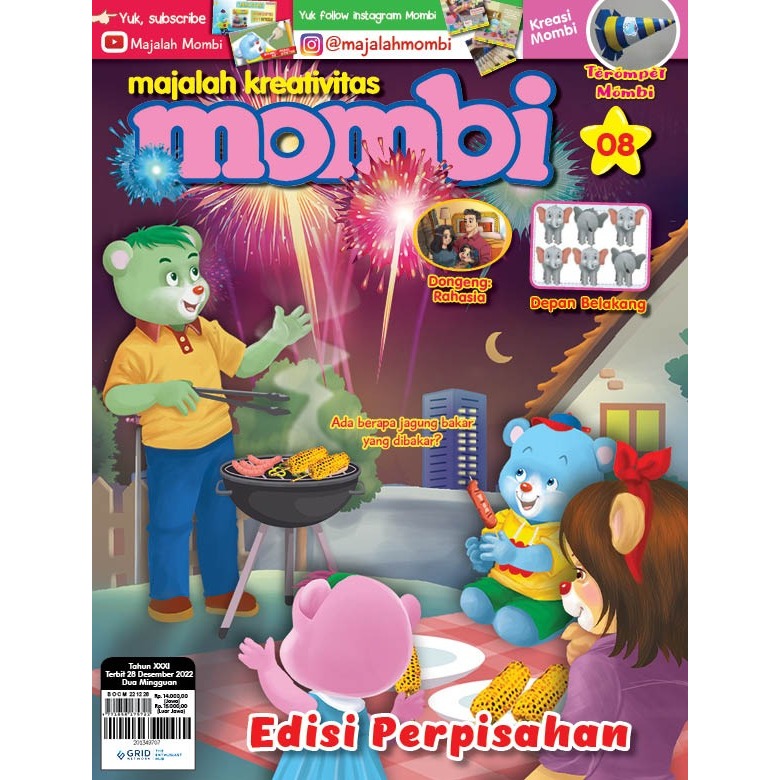 Jual Majalah Mombi edisi Desember 2022 - Mombi No.08 (edisi Perpisahan ...