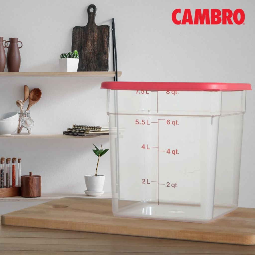 Jual Cambro Camsquare Kontainer Makanan Cambro - Square Food Storage ...