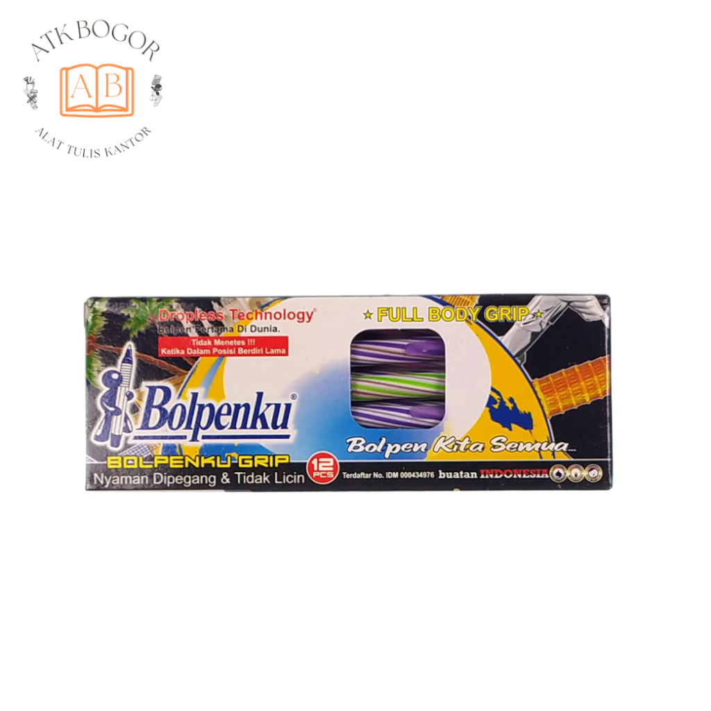 Jual Pulpen Ekonomis Murah Full Body Grip Nyaman Dipegang dan Tidak ...