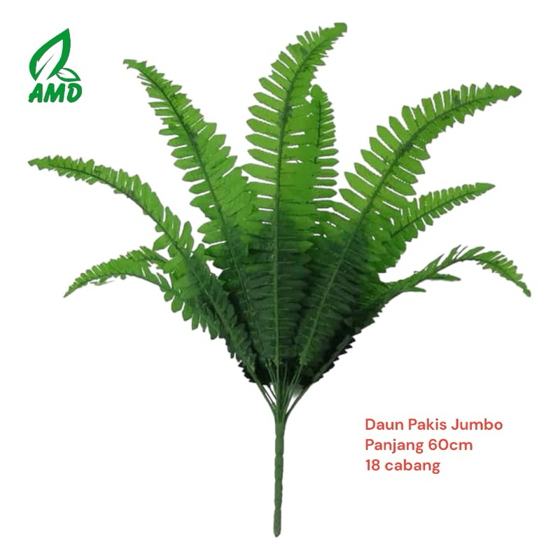 Jual Daun Pakis Juntai Sintetis Ukuran Jumbo Premium Murah | Shopee ...