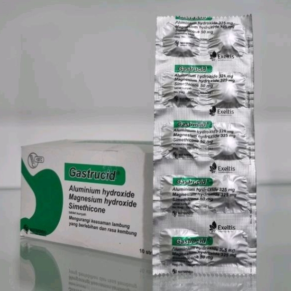 Jual Gastrucid Obat Maag dan Kembung 10 Tablet | Shopee Indonesia