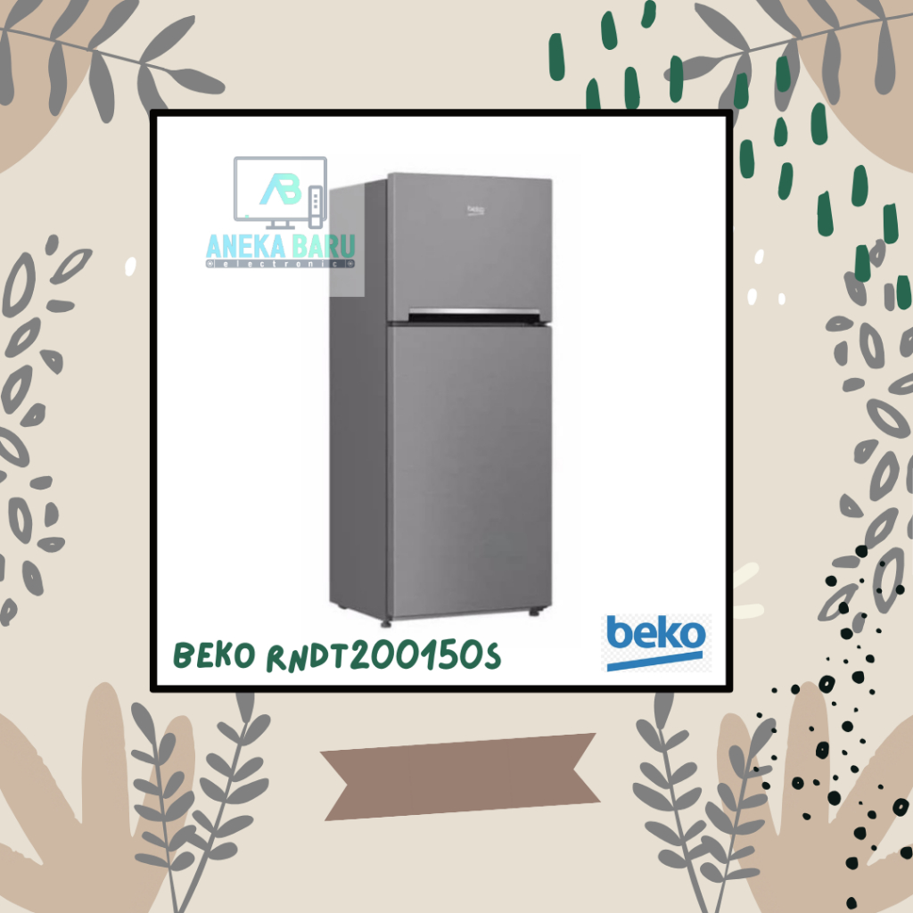 Jual [READY & COD] Beko Kulkas 2 Pintu RDNT200I50S / RDNT 200 I 50 S ...