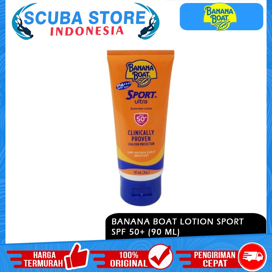 Jual Cream Lotion Banana Boat Sport SPF 110 50+ Body Sunscreen Badan ...