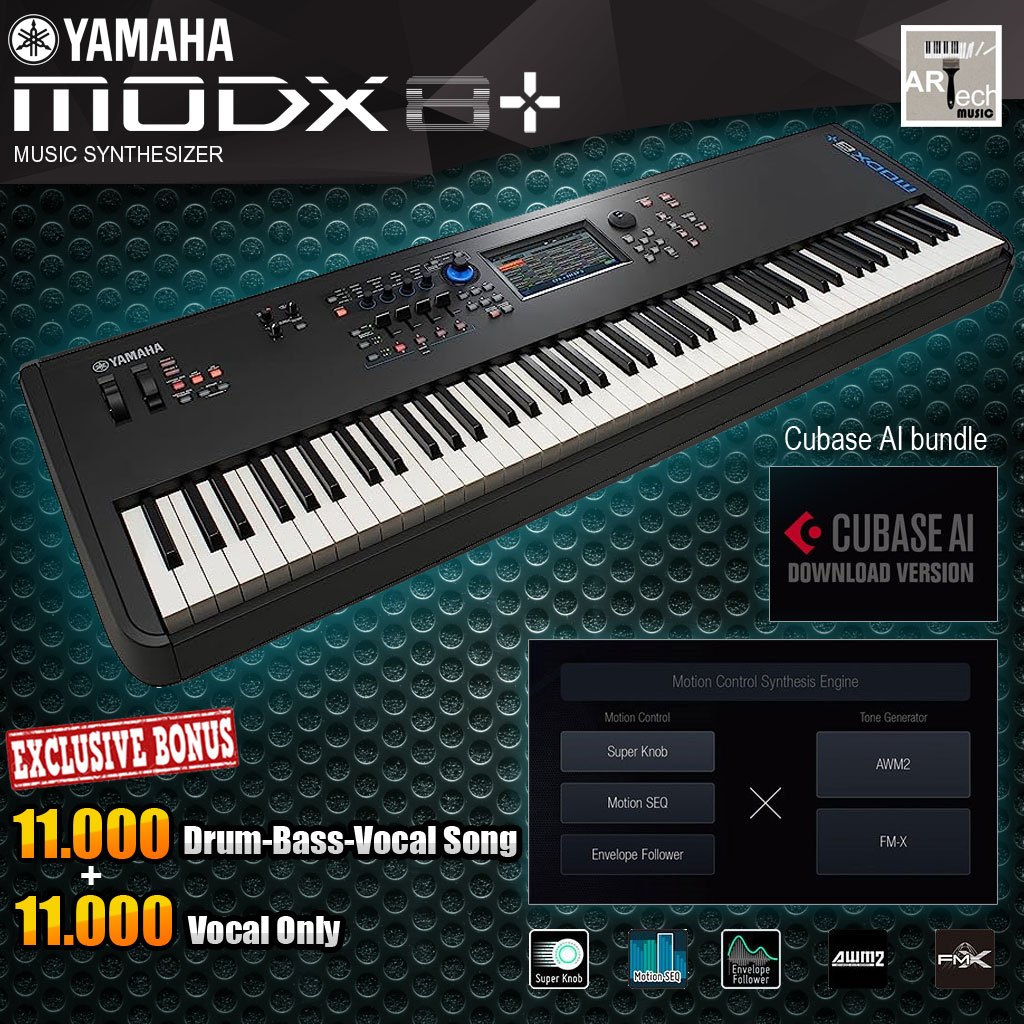 Jual Yamaha MODX 8+ / MODX8+ Keyboard Synthesizer Garansi Resmi ...