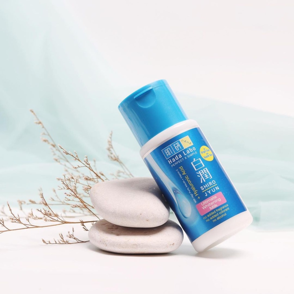 Jual HADA LABO Shiro Jyun Ultimate Whitening Lotion|milk 100ml | Shopee ...