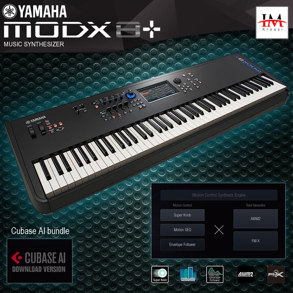 Jual Yamaha MODX 8+ / MODX8+ Keyboard Synthesizer Garansi Resmi ...