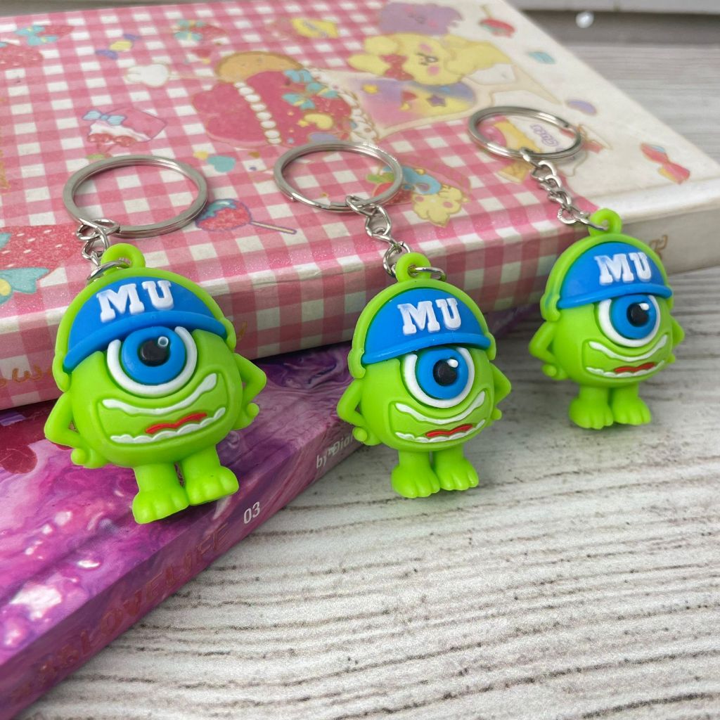 Jual Gantungan Kunci Monster Inc Mike Wazowski Ukuran 7 x 7 x 5 cm ...