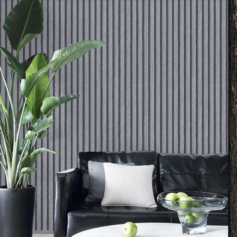 Jual Wallpaper Dinding Kayu Serat Coklat Muda 9m S D 10m X 45cm