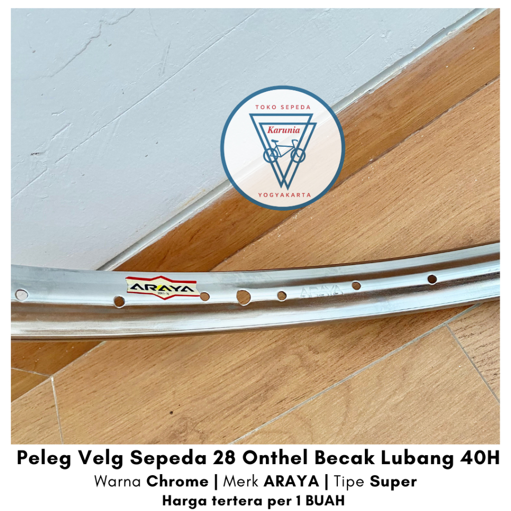 Jual Peleg Velg Sepeda 28" Merk ARAYA Tipe SUPER Onthel Jawa Jowo Kuno ...