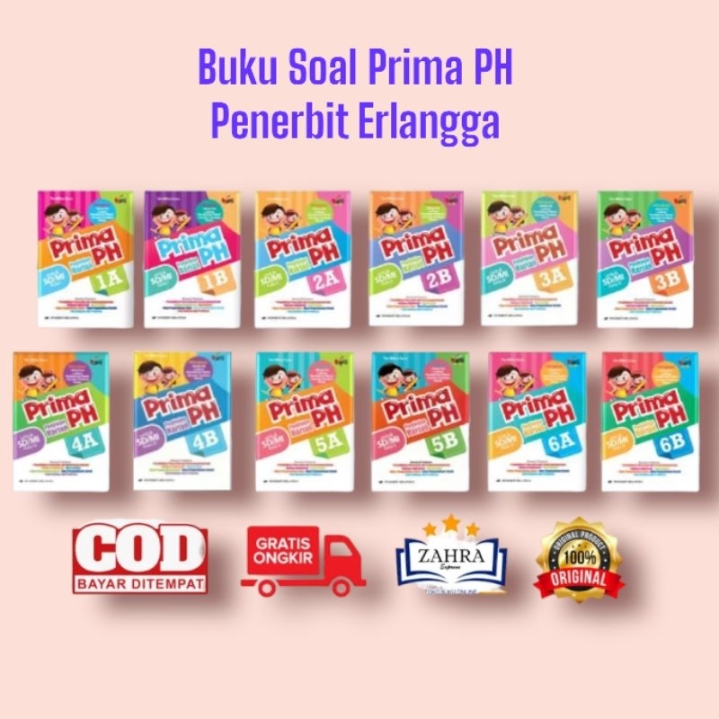 Jual [DISC 50%] BUKU PRIMA PH (PENILAIAN HARIAN) SD/MI, ERLANGGA | Shopee Indonesia