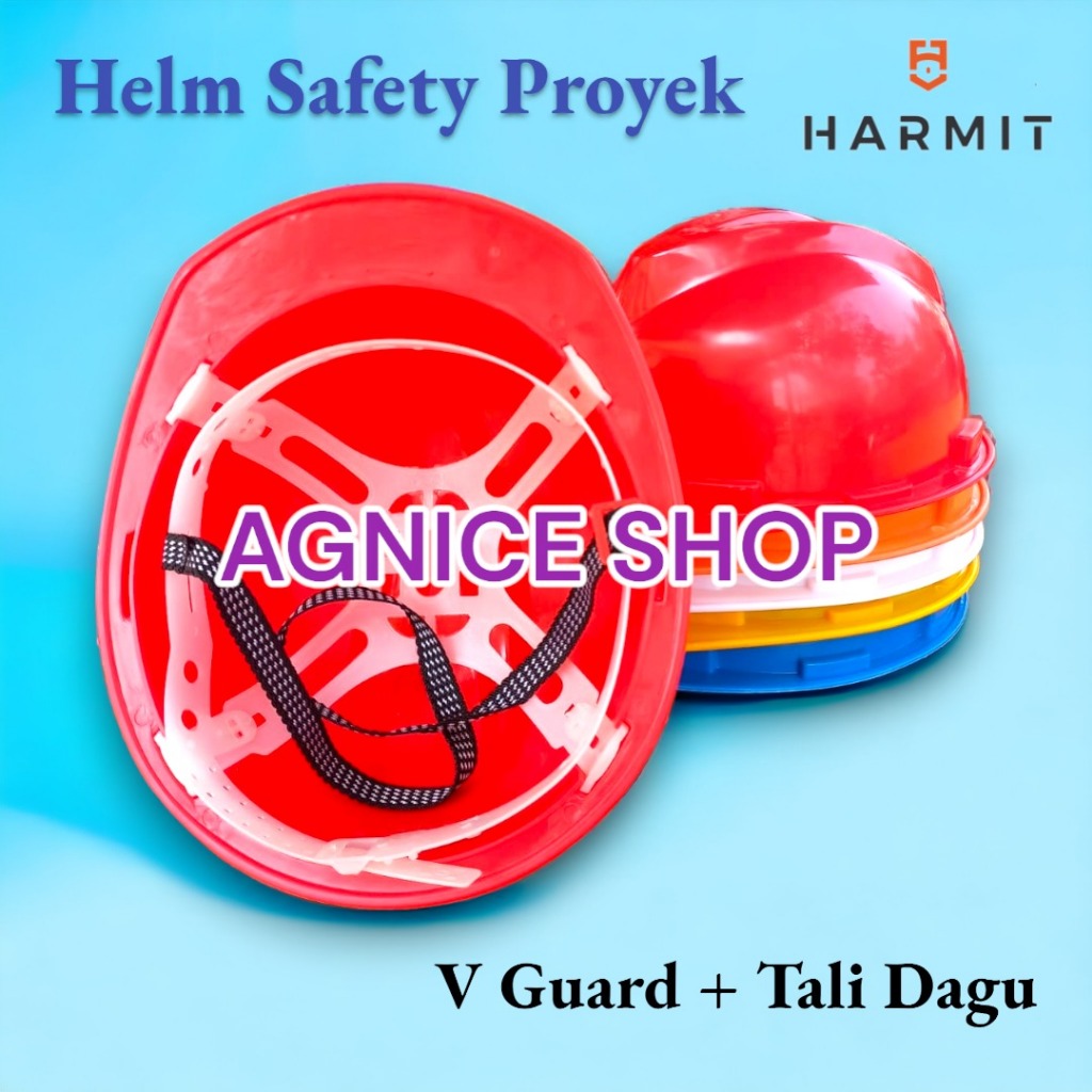 Jual Helm Safety Proyek merk HARMIT | Shopee Indonesia