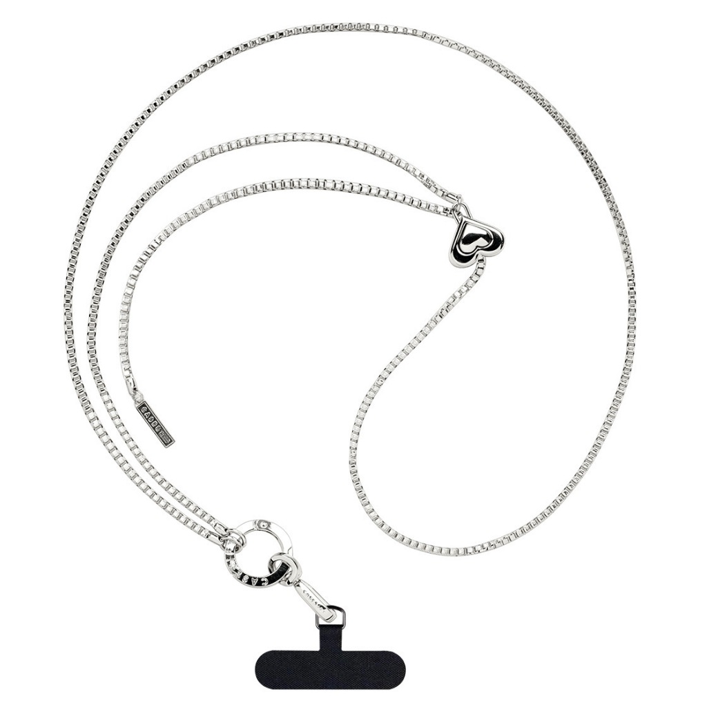 Jual High version CASETIFY Phone Charm chain handmade pearl beaded ...