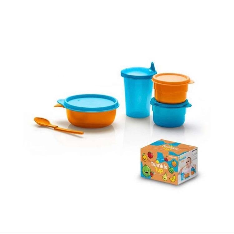 Jual Tupperware twinkle tup / set mpasi bayi | Shopee Indonesia
