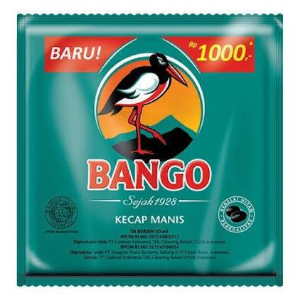 Jual KECAP MANIS BANGO 60ml REFILL SACHET KECIL POUCH UNILEVER 18ml ...