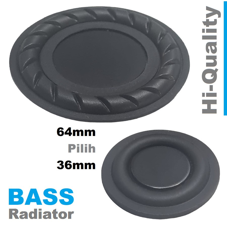 Jual High Quality Passive Radiator Kecil DIY Speaker Pasif Bass BOOM ...