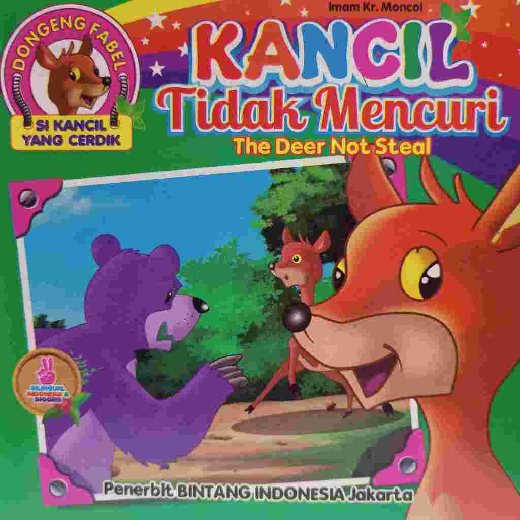 Jual Buku Cerita Anak Seri Si Kancil Yang Cerdik / Bacaan Kisah Dongeng ...