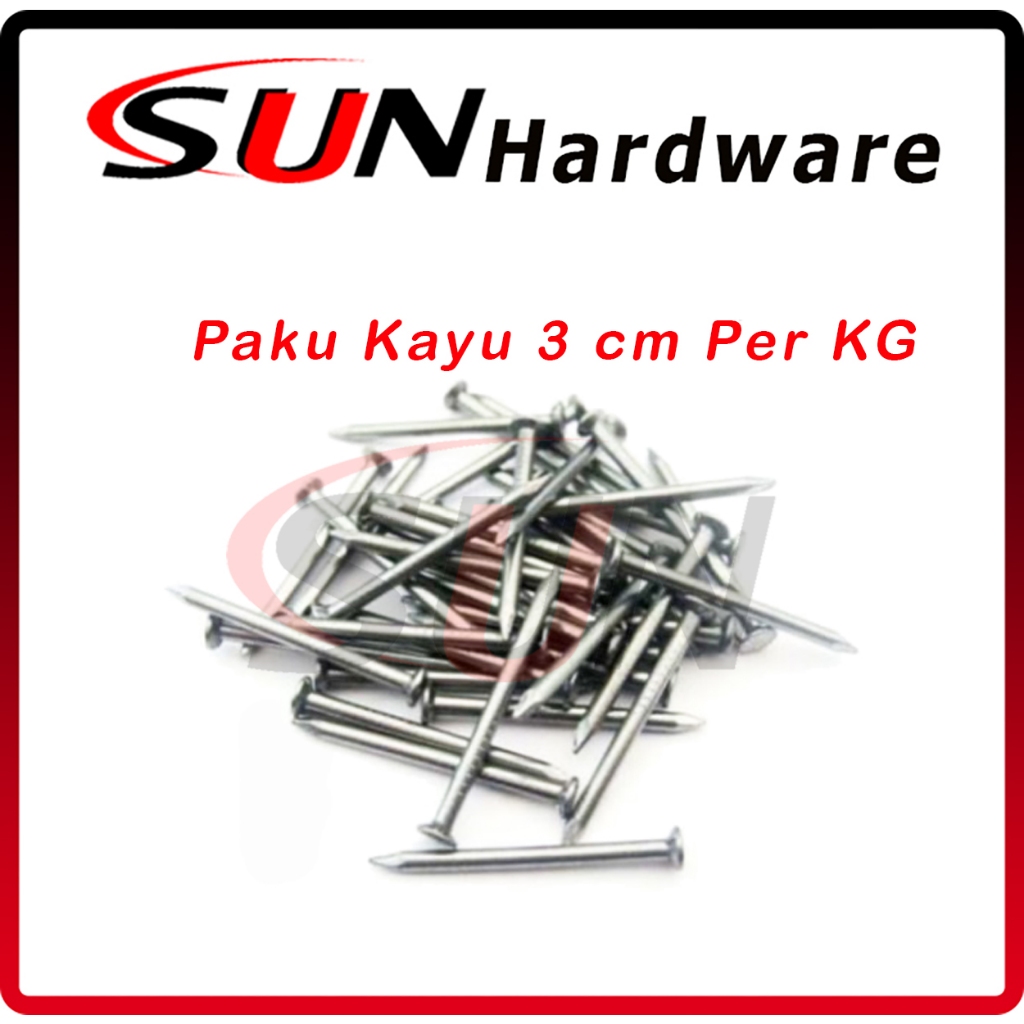 Jual Paku Kayu Triplek 1 1/4 Inch 3 cm Per Kg Bambu Reng Balok Kaso ...