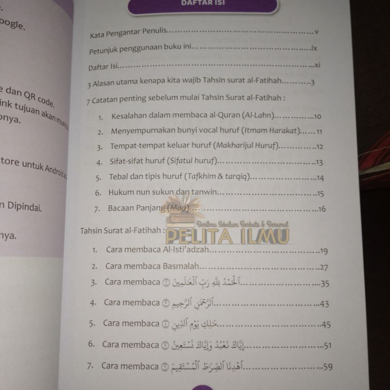 Jual Buku Panduan Praktis Tahsin Surah Al-Fatihah - Dilengkapi Dengan Video Panduan | Shopee ...